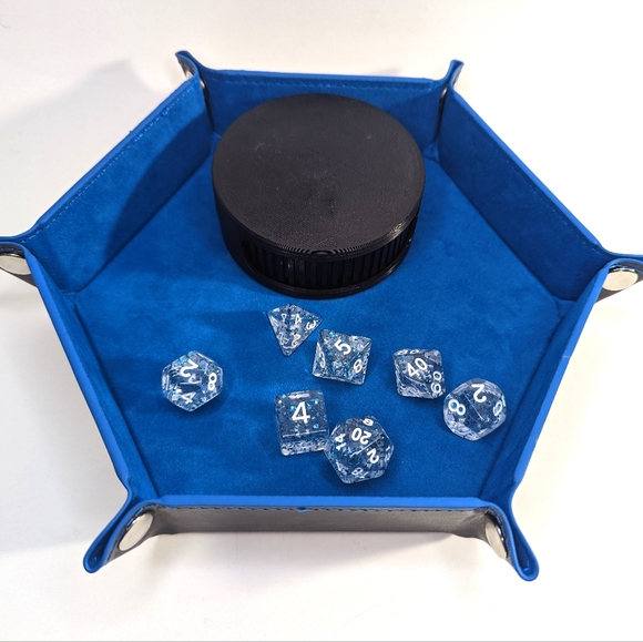 Games | Polyhedral Dice Set With Dice Tray And Sliding Dice Case | Poshmark